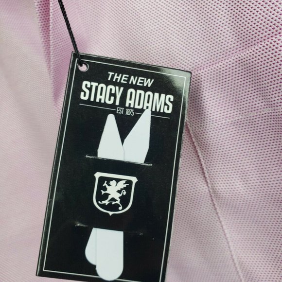 Stacy Adams | Shirts | The New Stacy Adams Textured Light Purple Shirt ...